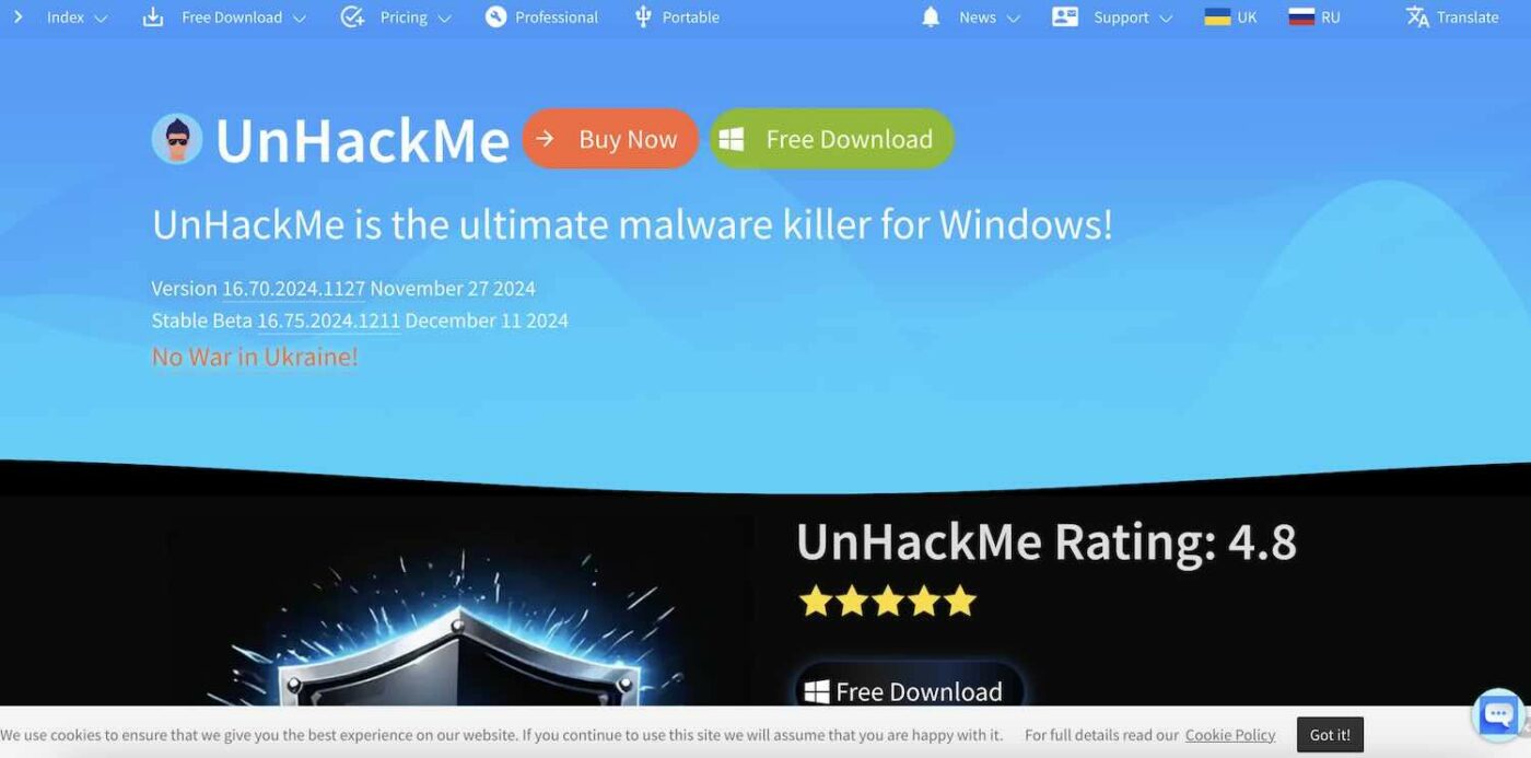 Miễn Phí Bản Quyền UnHackMe Trọn Đời – Gỡ Rootkit & Malware — VHIEU STORE
