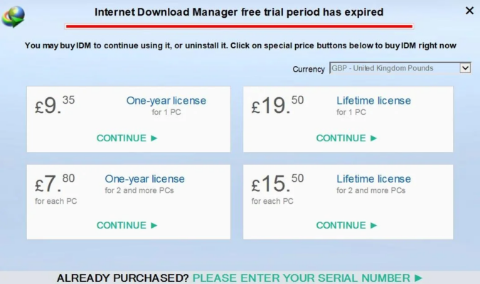 IDM Báo Lỗi Fake Serial Number – Nguyên Nhân & Cách Khắc Phục Hiệu Quả ...
